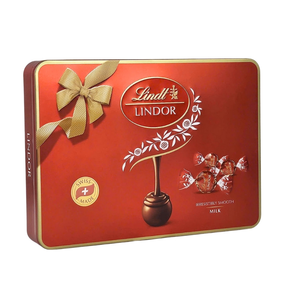 Lindt LINDOR MILK BOX (168G) | Shopee Malaysia