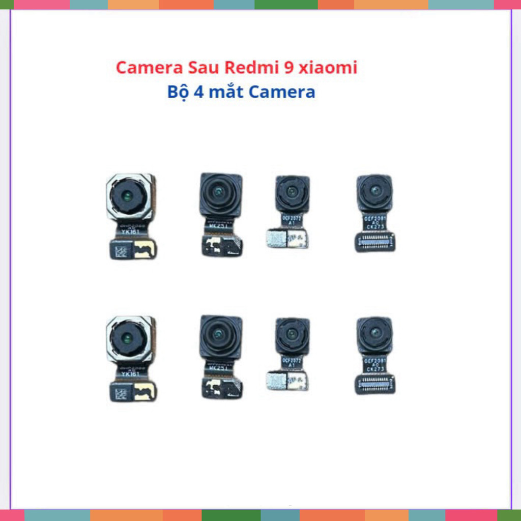 Xiaomi redmi 9 rear Camera set of 4 eyes, Tuongvy178 | Shopee Malaysia