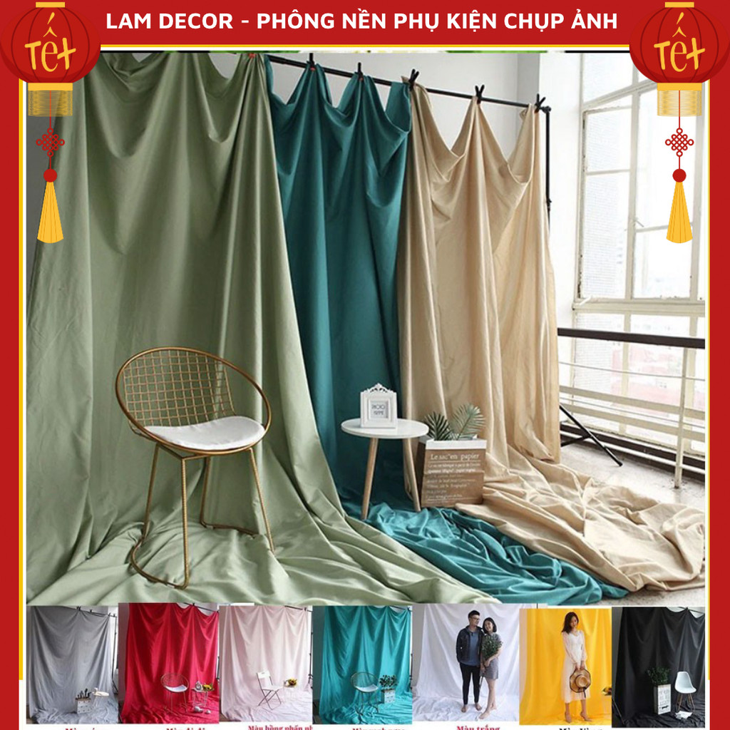(Collection) Plain Fabric Backdrop Size 3x5m Available in 15 Colors for ...