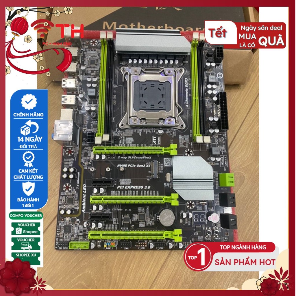 Mainboard Motherboard Huananzhi X79 Luxury (X79 2.49) Socket 2011 ...