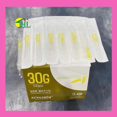 Meso Needle 34G 32G 30G 4mm long, Skin Tightening Nutrient Injection, PRP: Sharp, Sungshim ...