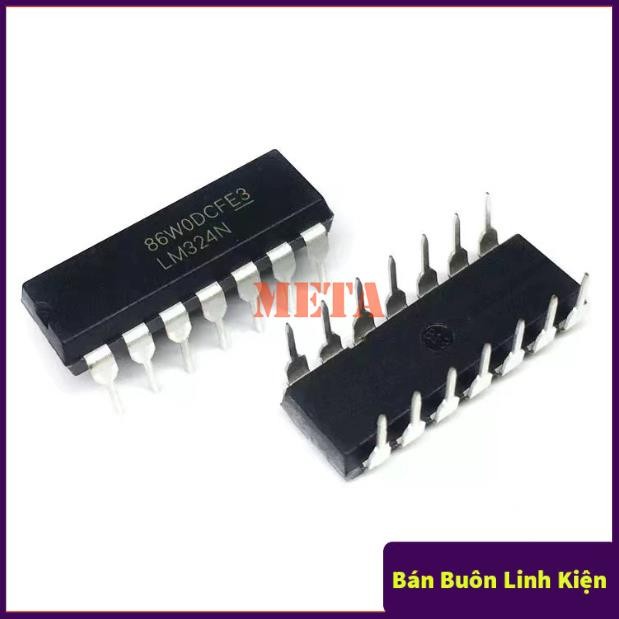 Lm324 Dip 14 - Operational Amplifier IC (OP-OAMP) | Shopee Malaysia
