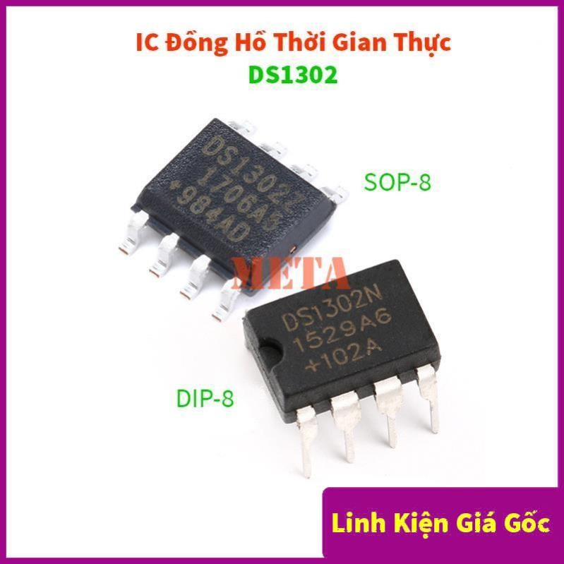 Real Time Clock IC DS1302 DIP-8 Pin / SOP-8 Pin - Time Counting ...