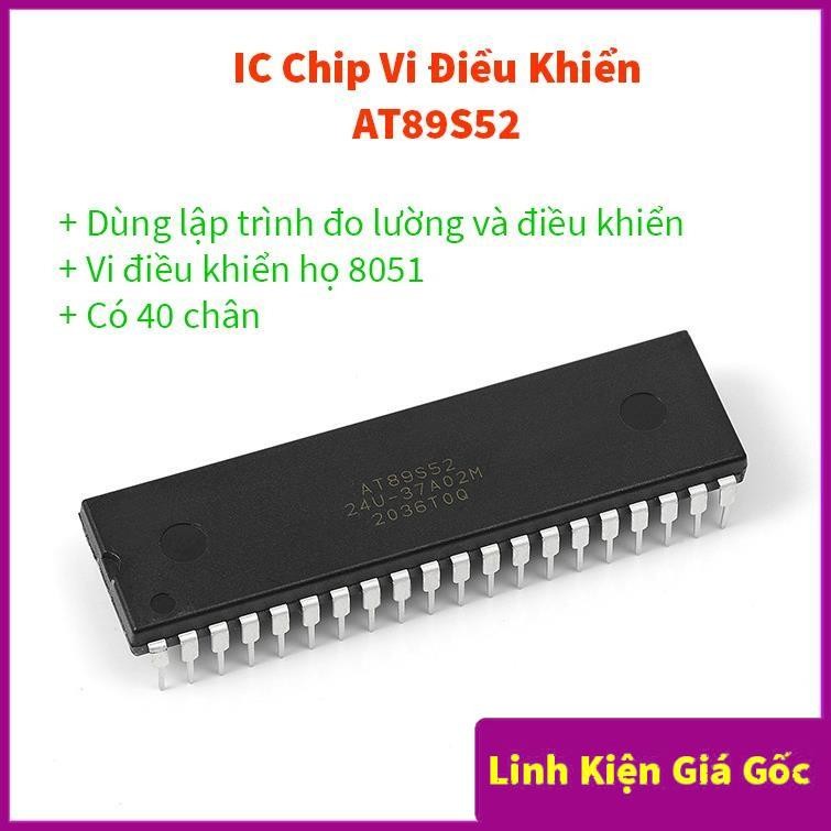 Microcontroller Chip AT89S52-24PU Pin DIP40 - 89S52 (8051) | Shopee Malaysia