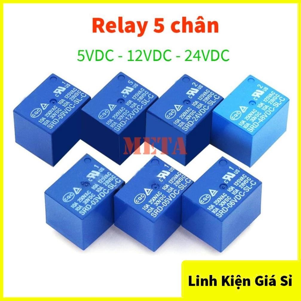 5-pin Relay 5V 12V 24V 10A, 5-Pin Relay 10A, 5-Pin Role | Shopee Malaysia