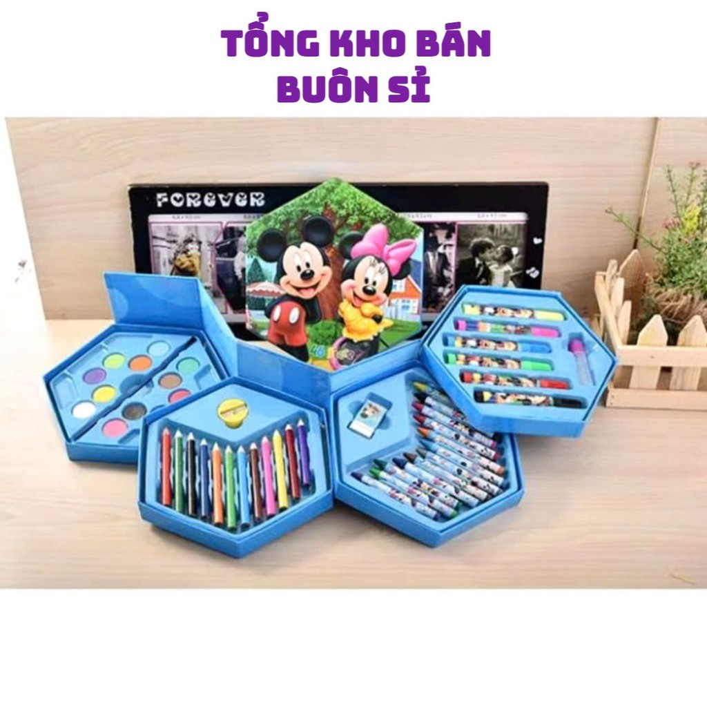 4-layer ROTARY COLOR PEN SET, 46-piece color box with smart folding 4 ...