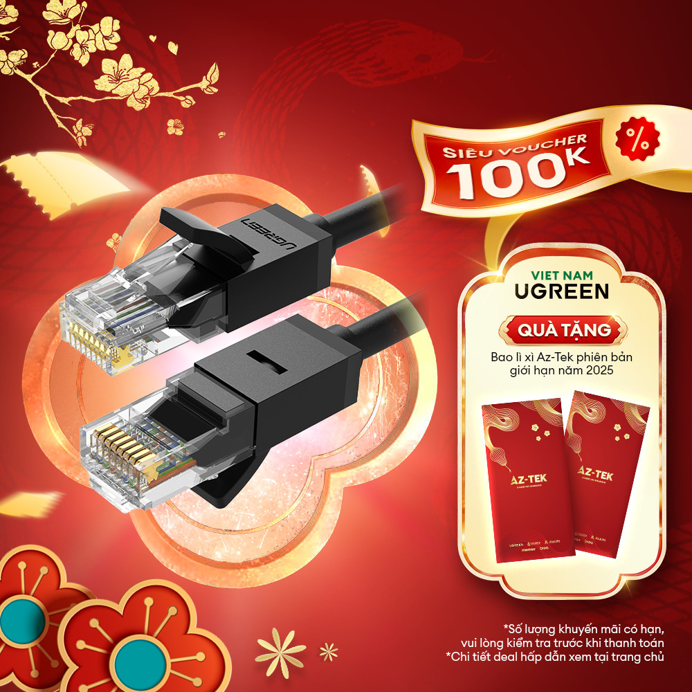 Ugreen NW102 Cat6 network cable | 26awg CCA copper-plated aluminum core ...