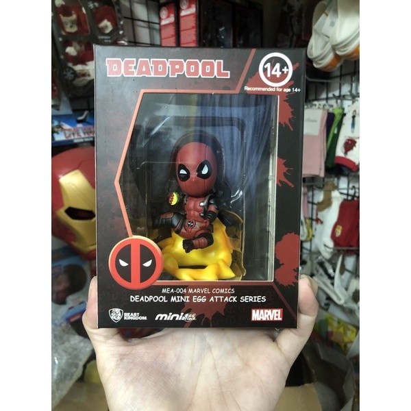 Genuine Deadpool Eating Cake Model ( Beast Kingdom ) | Shopee Malaysia