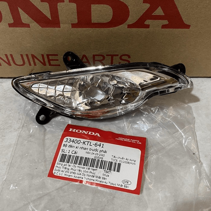 Right front turn signal light for wave a100, rs100, a110 motorbikes ...