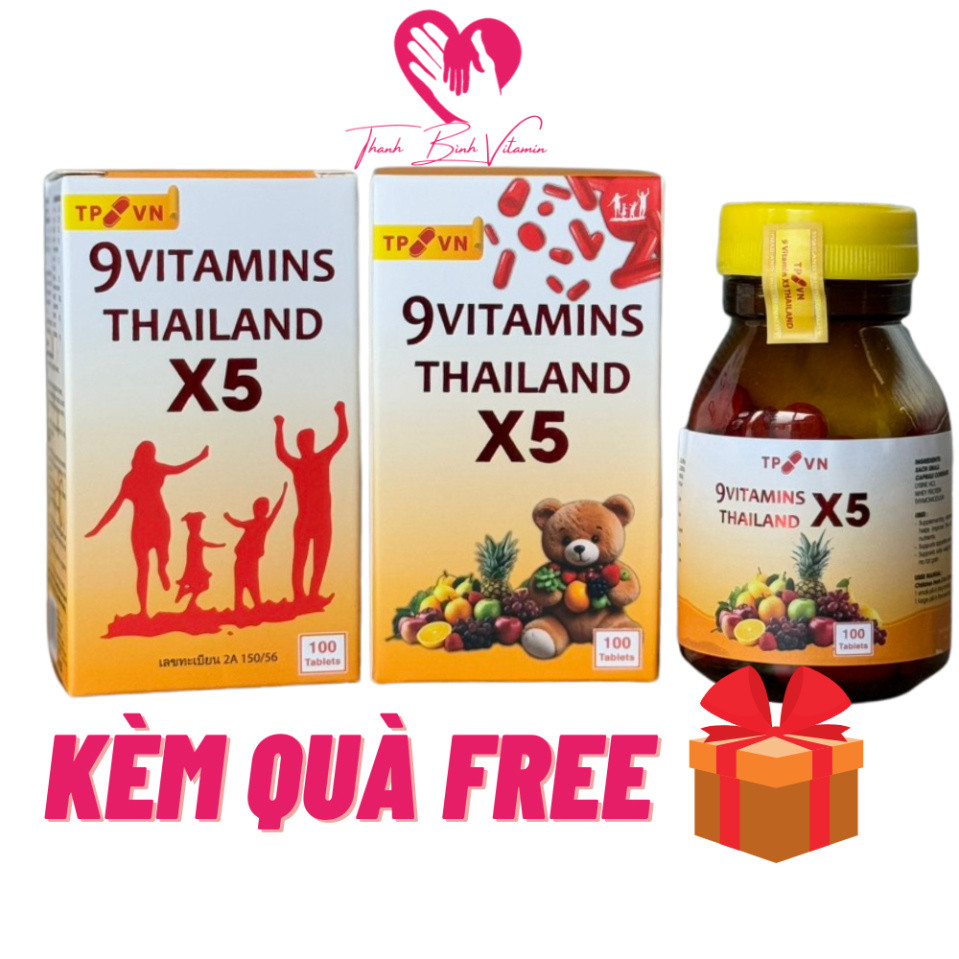 Weight Gain Vitamin TP Thailand X5 New Model 100 Tablets, Improve ...