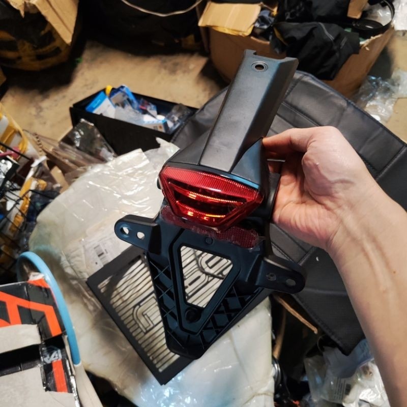 Taillight cluster - Surron Ultra Bee license plate pat - off-road ...