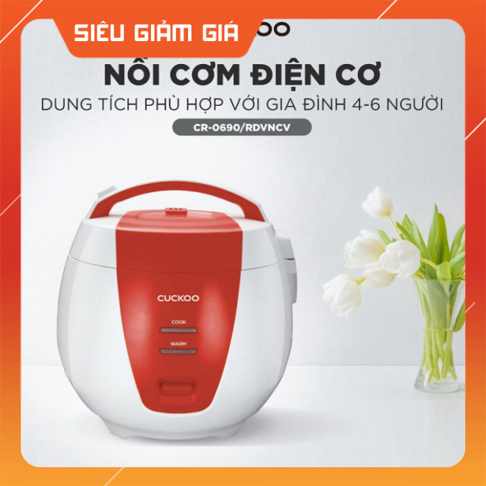 Cuckoo CR-0690 1 liter Mechanical Rice Cooker - | Shopee Malaysia