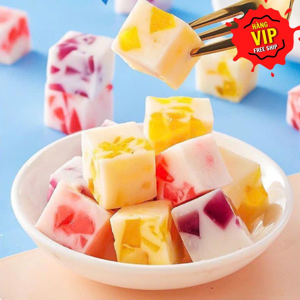 Yogurt Gummy Candy MIXED WITH DELICIOUS FRUIT FLAVORS - DA LAT SNACK ...