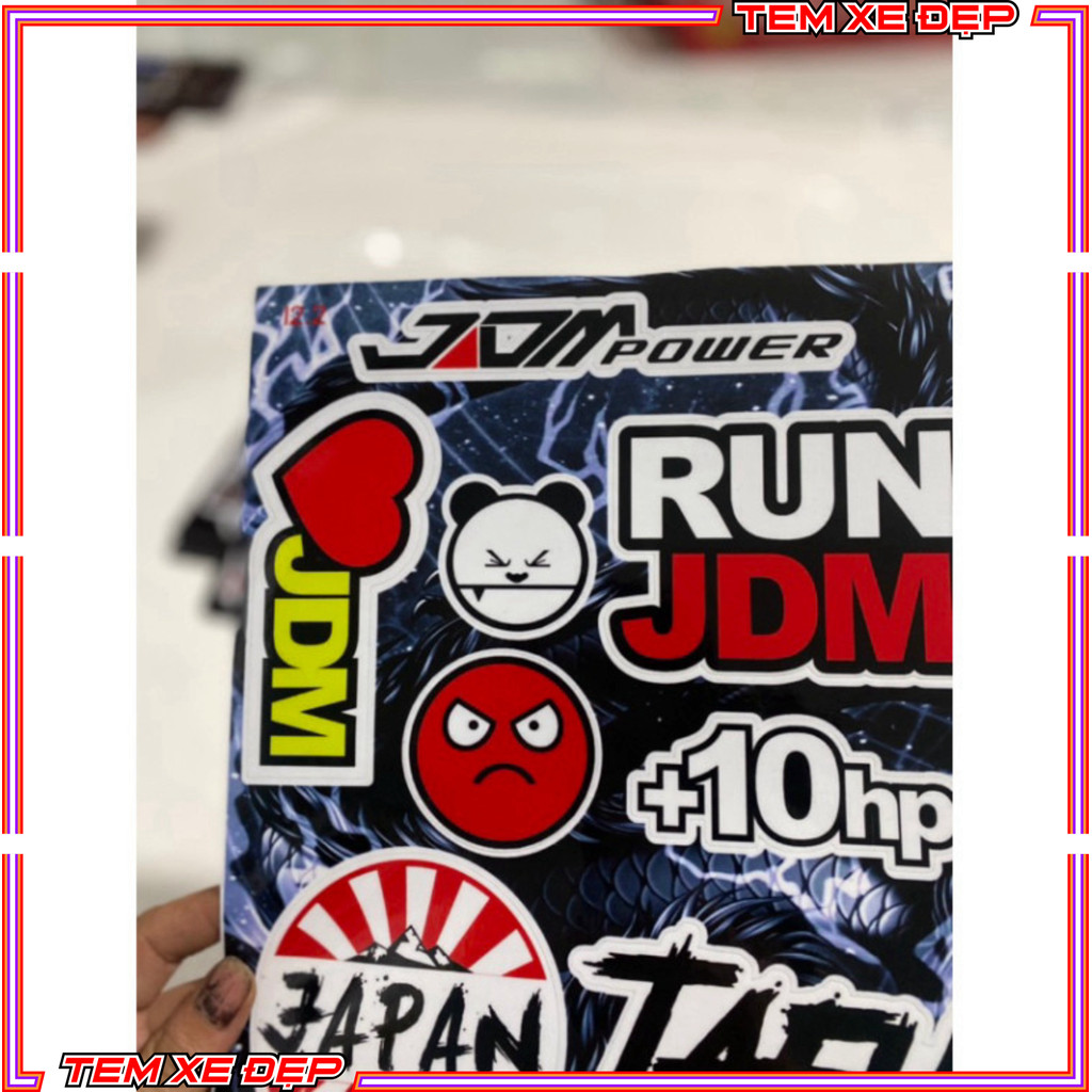 Sticker Combo Sicker Logo Japan Tafu Sticker Decal glue l2.2 Logo Stamp ...