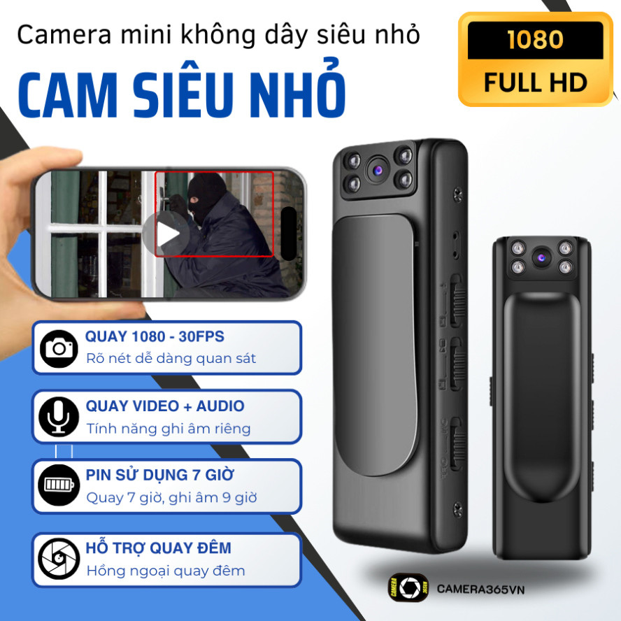 (OfficialStore) Ultra-sharp 1080 Full HD mini camcorder, super compact ...