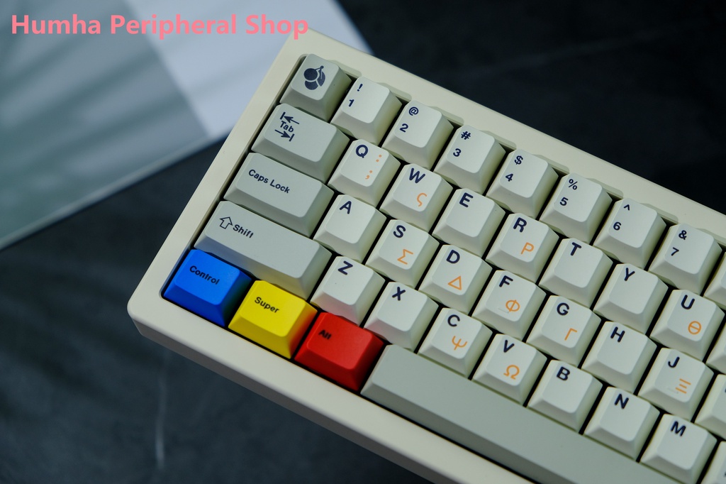 Humha Greek keycap PBT material Dye-Sublimation Cherry profile ...