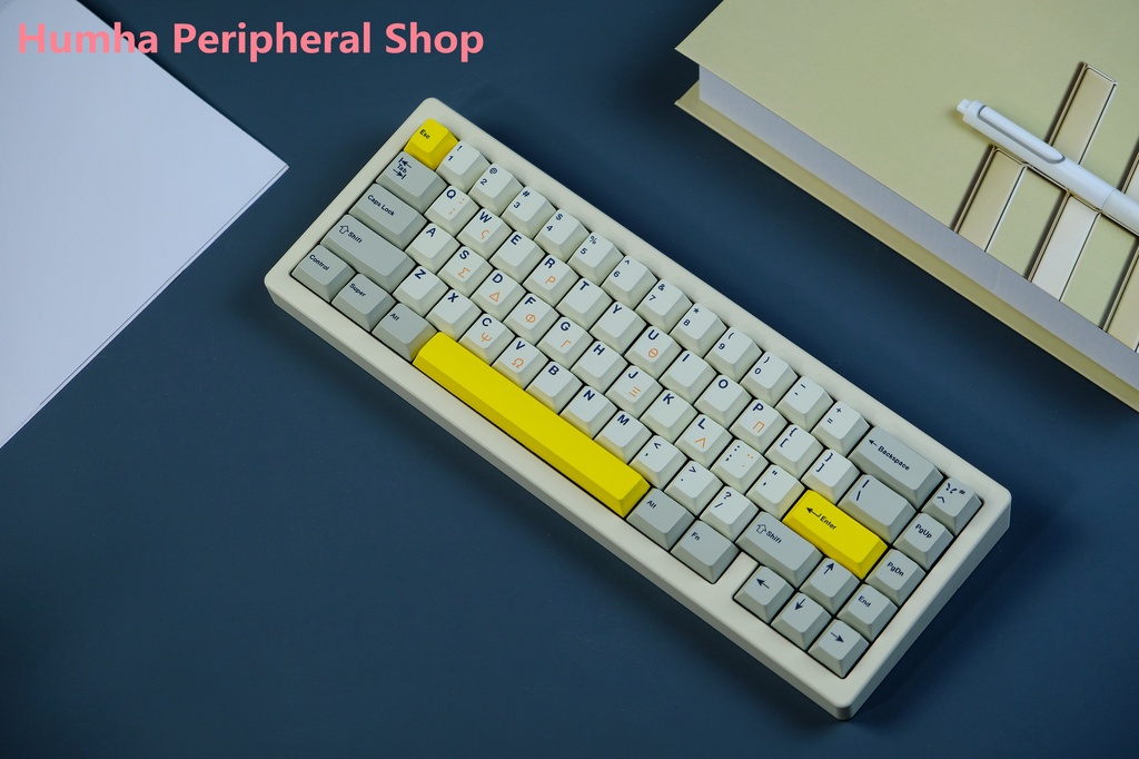 Humha Greek keycap PBT material Dye-Sublimation Cherry profile ...