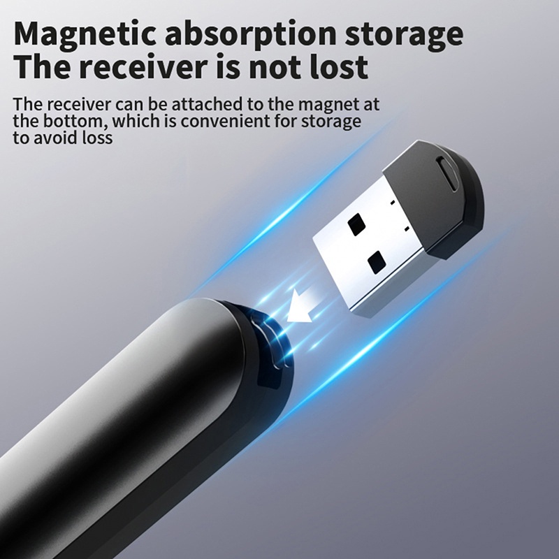 Wireless Presenter With Laser Pointer Laptop Remote Control Flip Pen ...