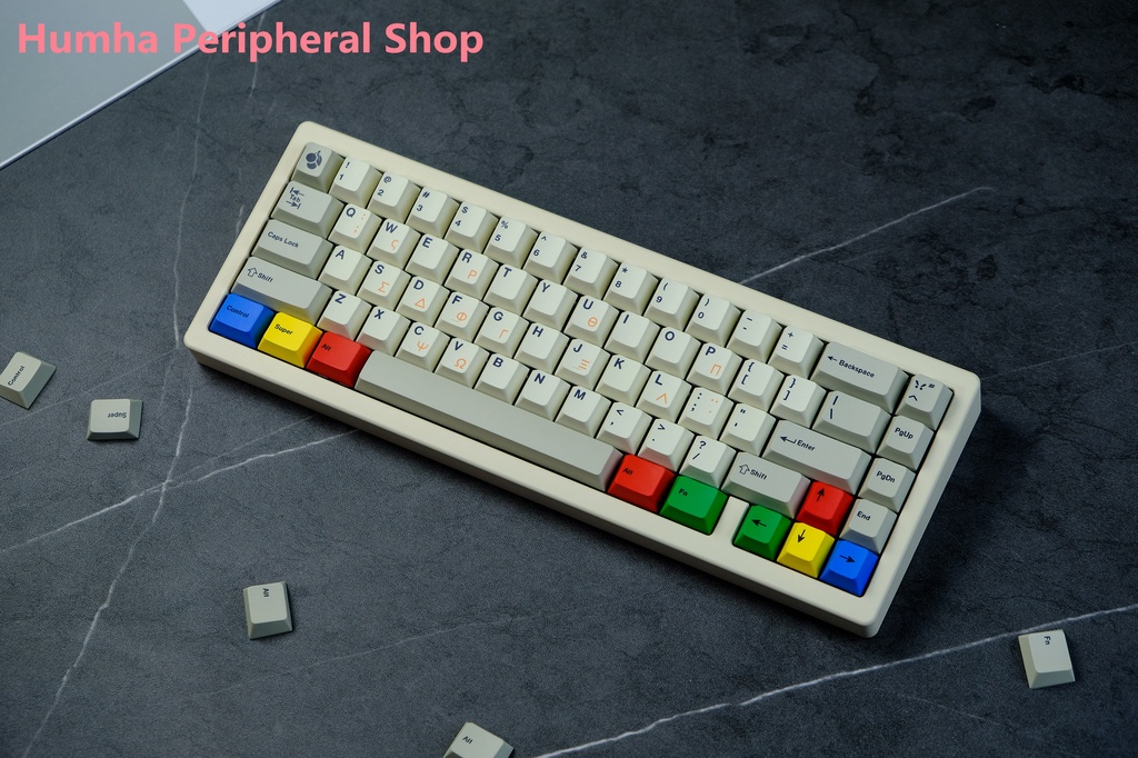 Humha Greek keycap PBT material Dye-Sublimation Cherry profile ...