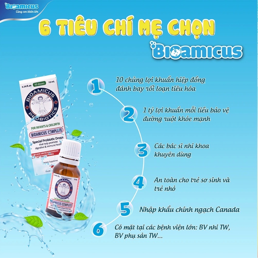 Bioamicus Complete 10-strain probiotic - Supplementing beneficial ...