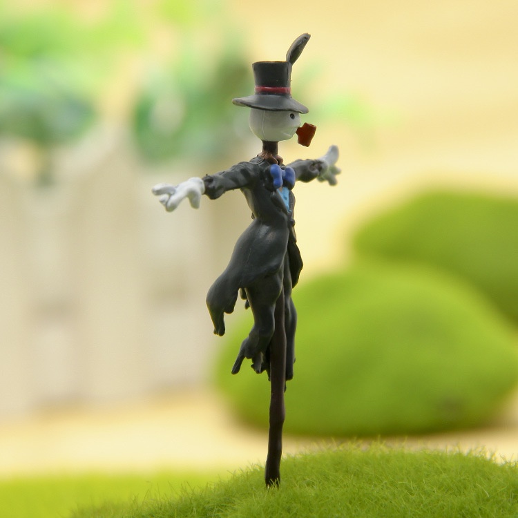 Ghibli Howl's Moving Castle Totoro Mononoke Scarecrow Action Figures ...