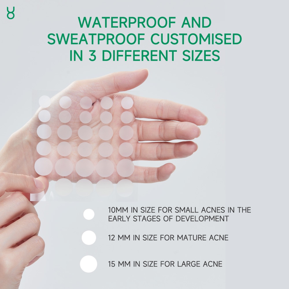 Focalskin Waterproof Oil-control Invisible Acne Patch Day And Night ...