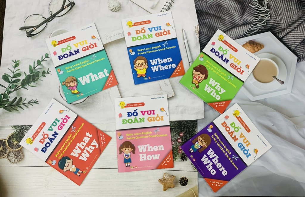 Book for Children to Learn English with Good Guessing Quiz (Set of 6 ...