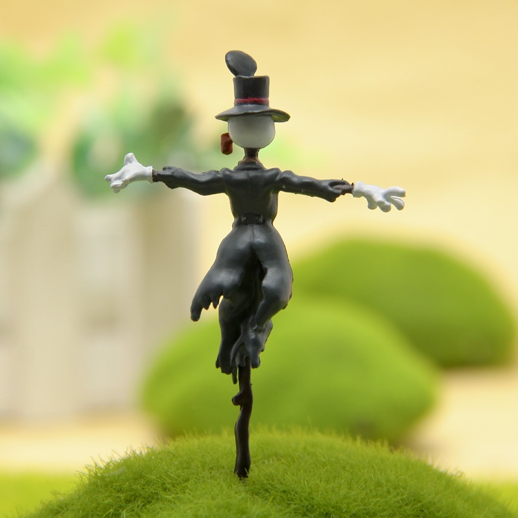 Ghibli Howl's Moving Castle Totoro Mononoke Scarecrow Action Figures ...