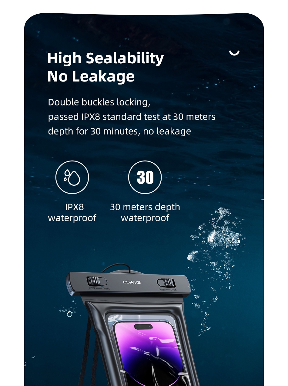 USAMS Waterproof Swimming Bags (7") | Shopee Malaysia