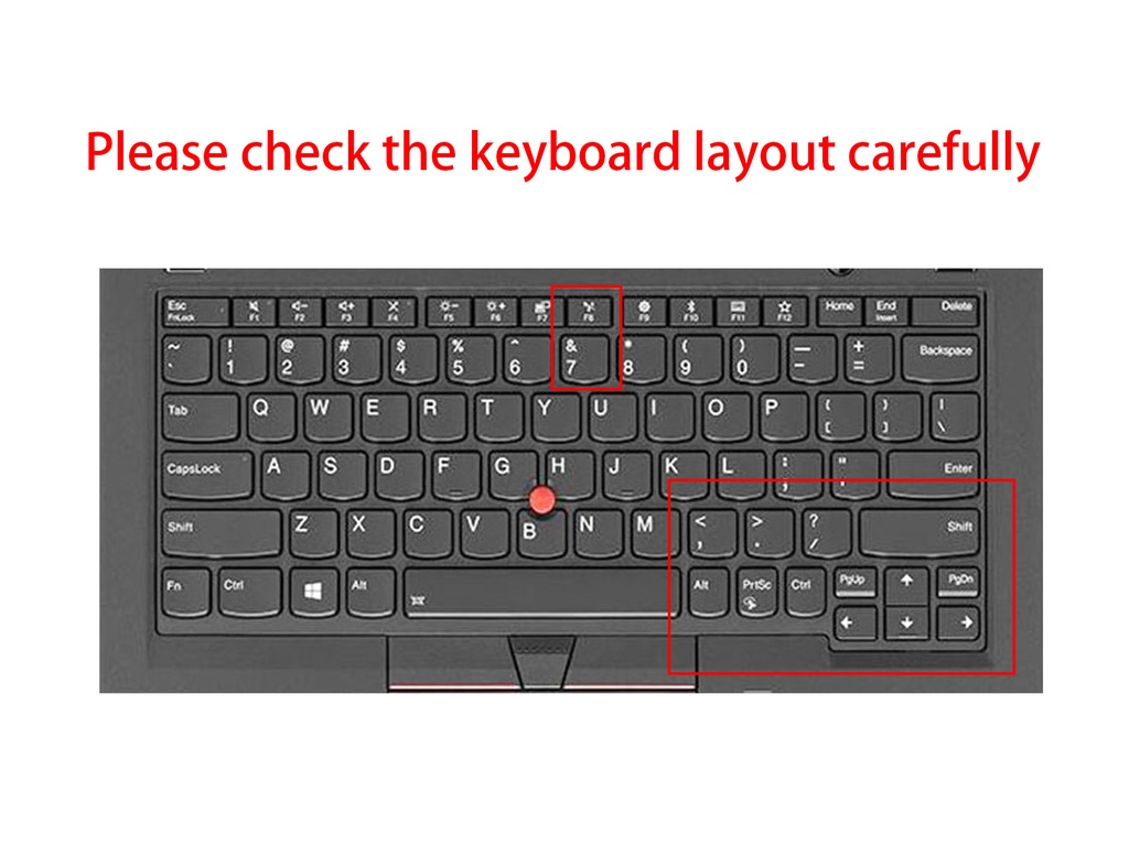 Keyboard Cover For Lenovo Thinkpad L13 X13 X240 X250 X270 X280 X390 ...
