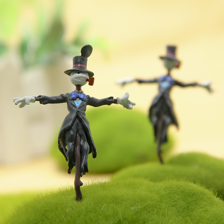 Ghibli Howl's Moving Castle Totoro Mononoke Scarecrow Action Figures ...