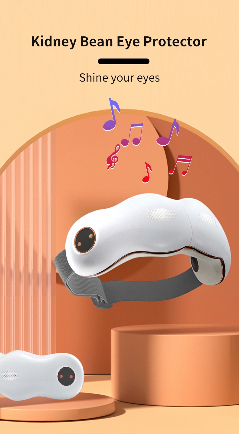 New Smart Eye Massager Air Pressure Pulse Eye Vibration EMS Hot ...