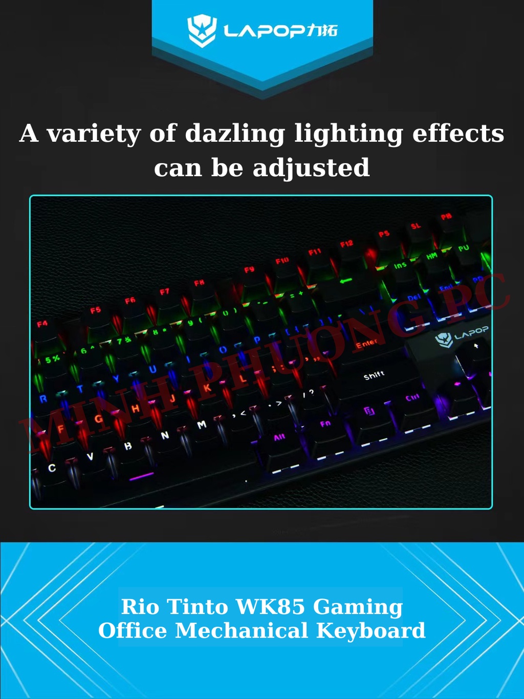 Lapop WK85 Mechanical Gaming Keyboard - Genuine product | Shopee Malaysia