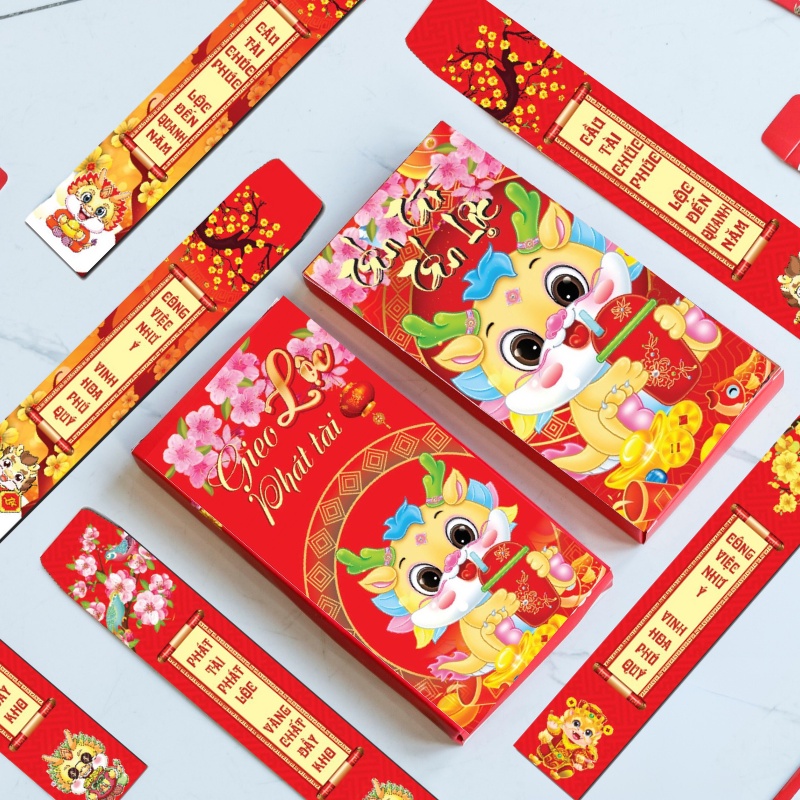 Dignity Card Drawing Lucky Money CNY 2025 (Box of 12,18 Cards) | Shopee ...