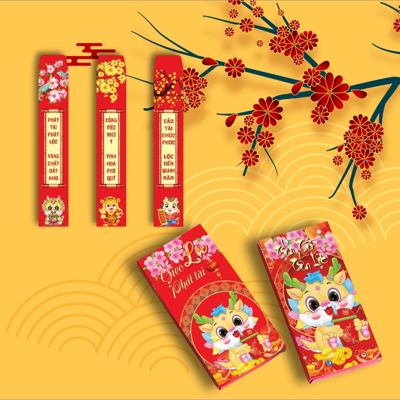 Dignity Card Drawing Lucky Money CNY 2025 (Box of 12,18 Cards) | Shopee ...