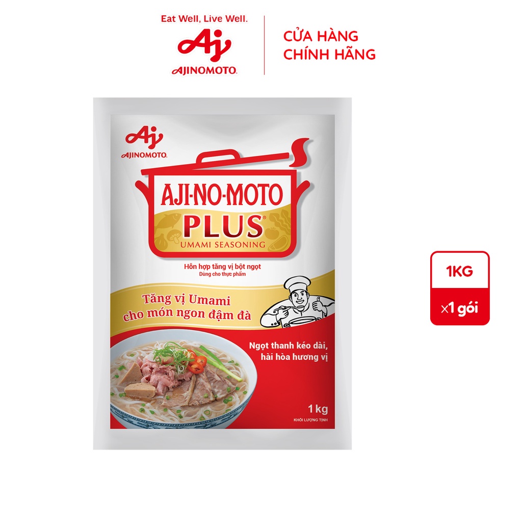AJI-NO-MOTO PLUS MSG Flavor Enhancer Mix 1kg/Pack | Shopee Malaysia