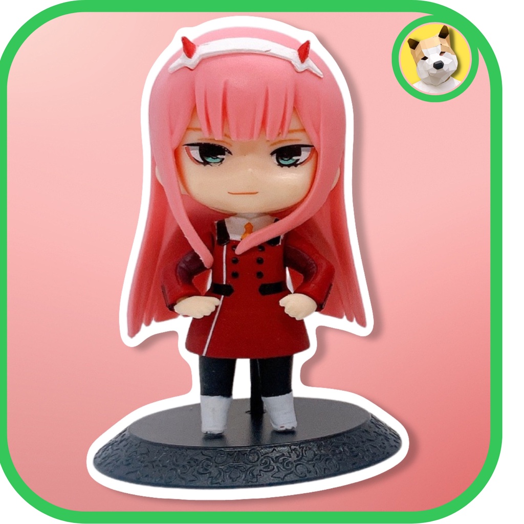 Zero Two model type 1 with cute pink hair Darling in the Franxx Beocaz ...