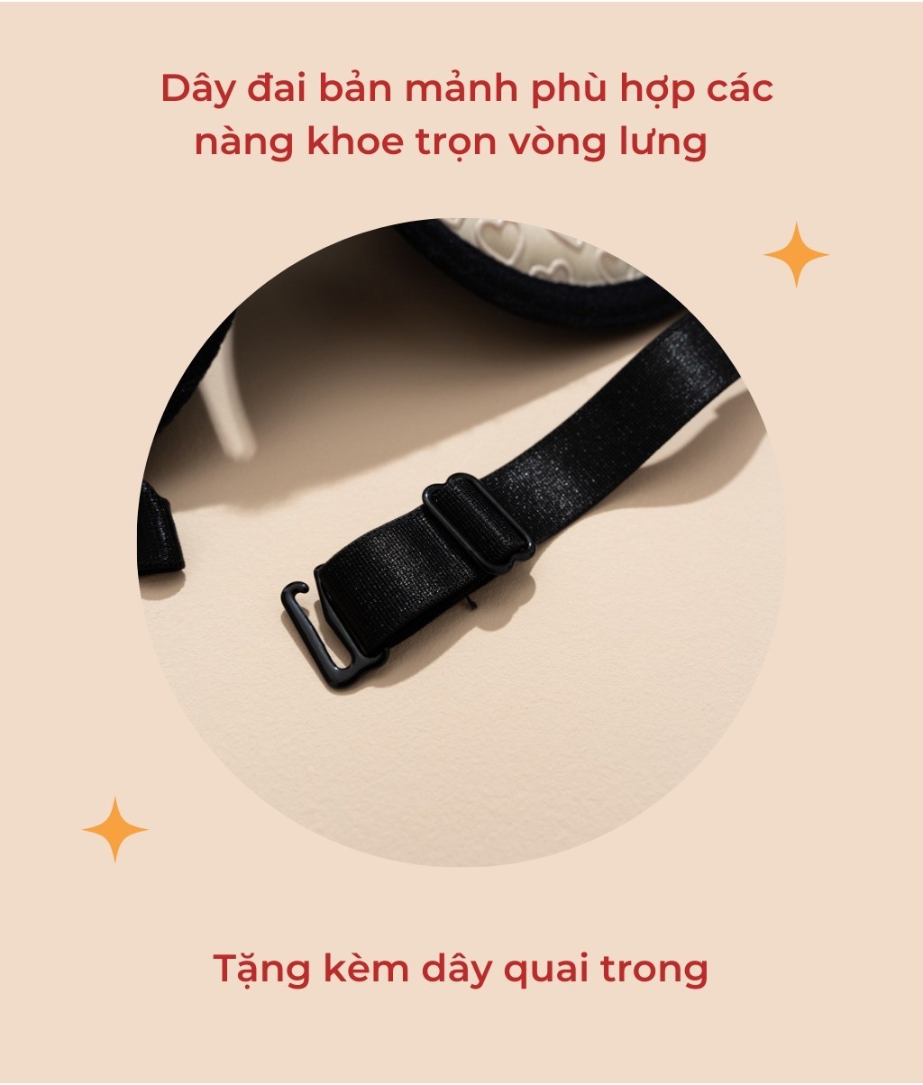 Selala Cup Bra with Anti-slip Heart Pad Wireless Push Up Bra AC04 ...