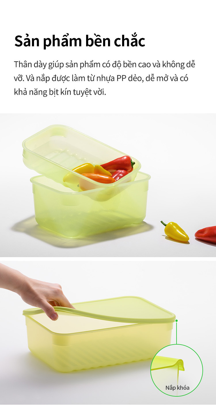 LocknLock Smart Keep Fresh food container keeps food Fresh for up to 31 days | Shopee Malaysia