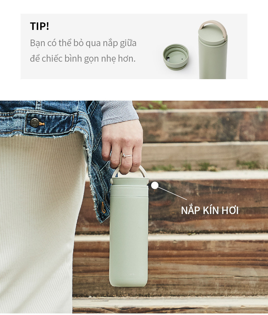 Lock&Lock Metro Two Way thermos bottle 237ml or 475ml stainless steel (SUS304) | Shopee Malaysia