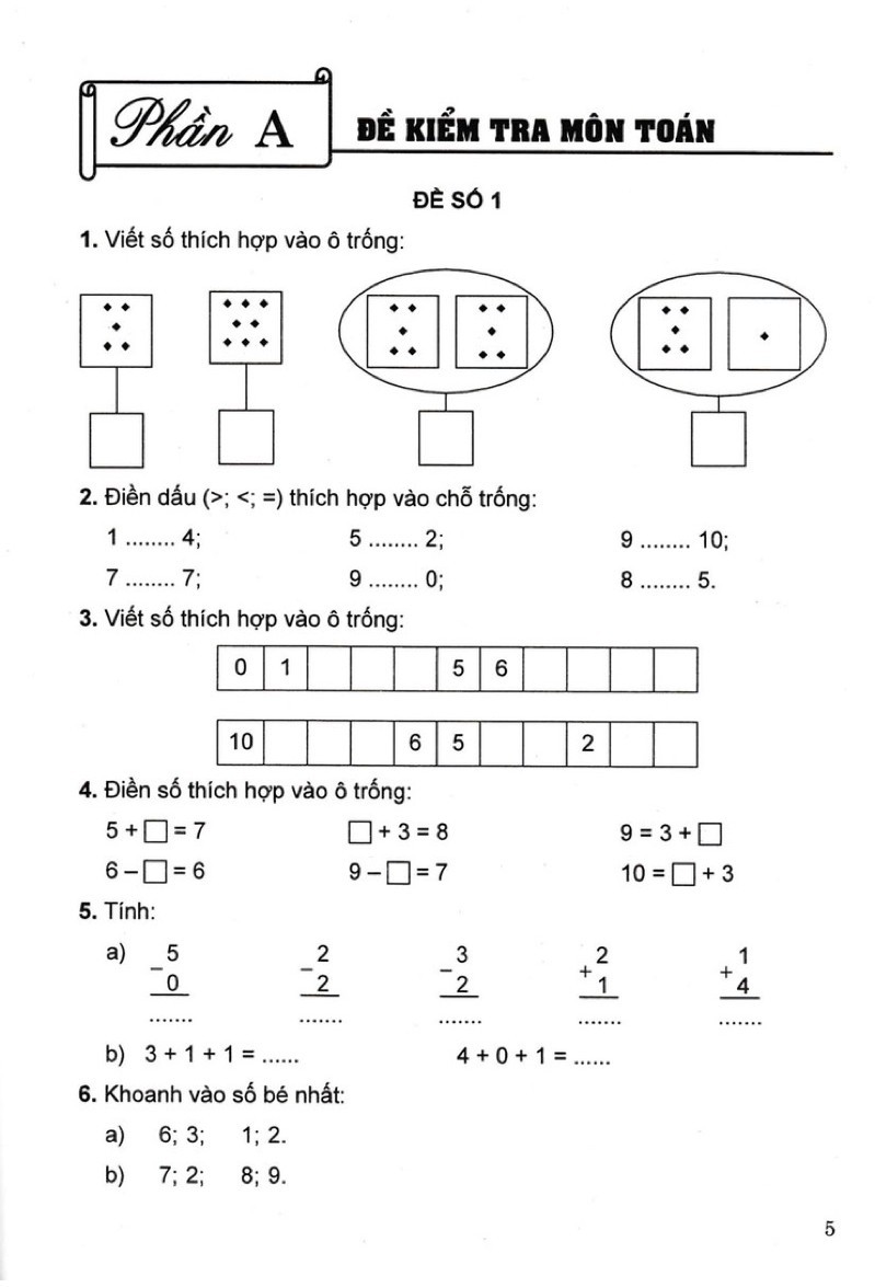 Book - Vietnamese Math test set for grade 1 (HA) | Shopee Malaysia