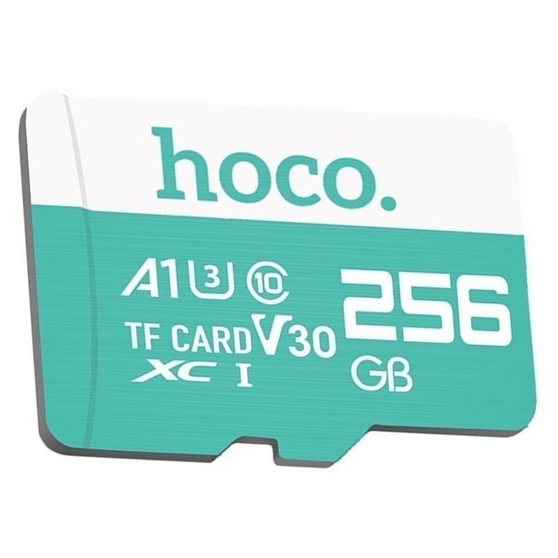 Hoco TF micro-SD 256GB memory card possesses class 10 card standard with high transmission speed ...