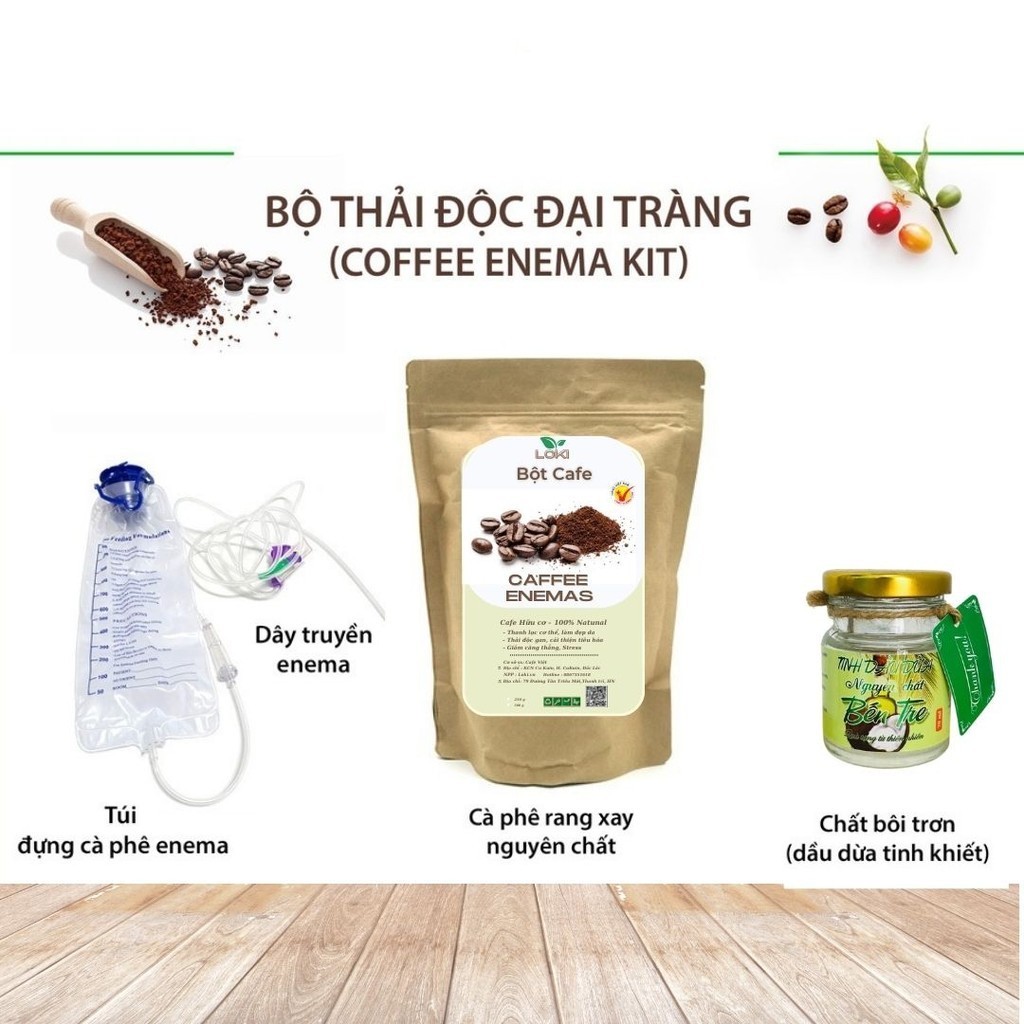 Colon detox bag set + coffee enema, colon enema, coffee enema, coffee ...