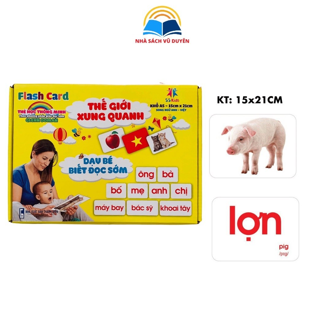 Book - Vietnamese and English bilingual Flashcard set - Teaching ...