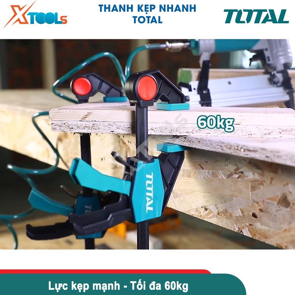 Total quick clamp bar, 2-way specialized quick clamp for clamping and ...