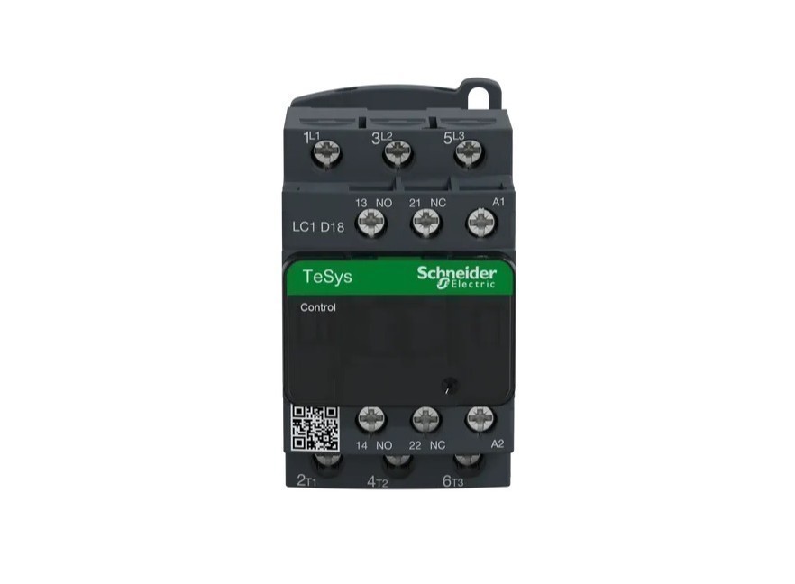 Starter from LC1D18E7 Schneider - 3P(3NO) - 18A - AC-3/AC-3e - 440V ...