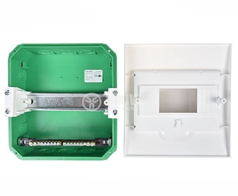 Wall-mounted plastic electrical cabinet with 8 modules EZ9E108S2F ...