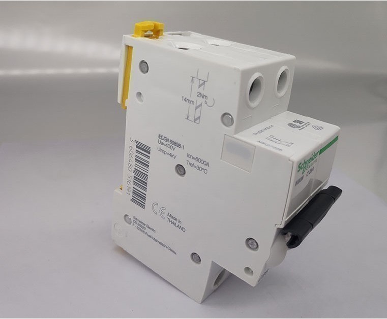 Automatic circuit breaker MCB Schneider A9K27225 - Acti9 iK60N - 2P - 25A - 6kA | Aptomat short ...