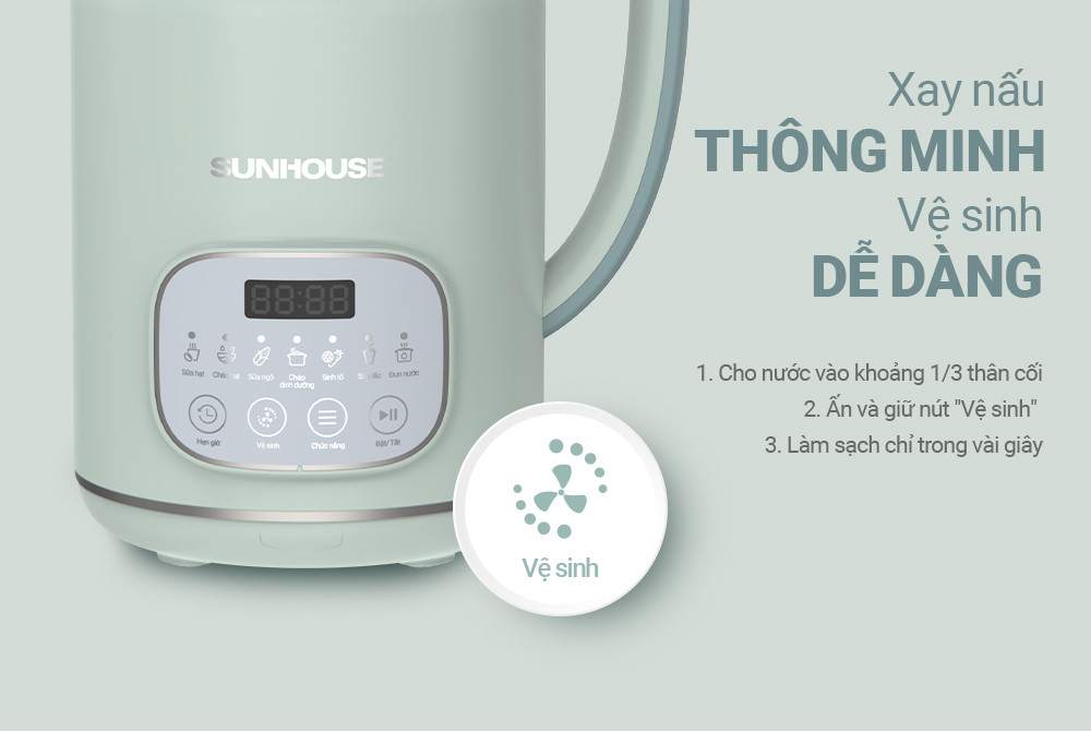 [Live] Sunhouse SHD5260 Multifunctional Nut Milk Maker – 800ml – 2 ...