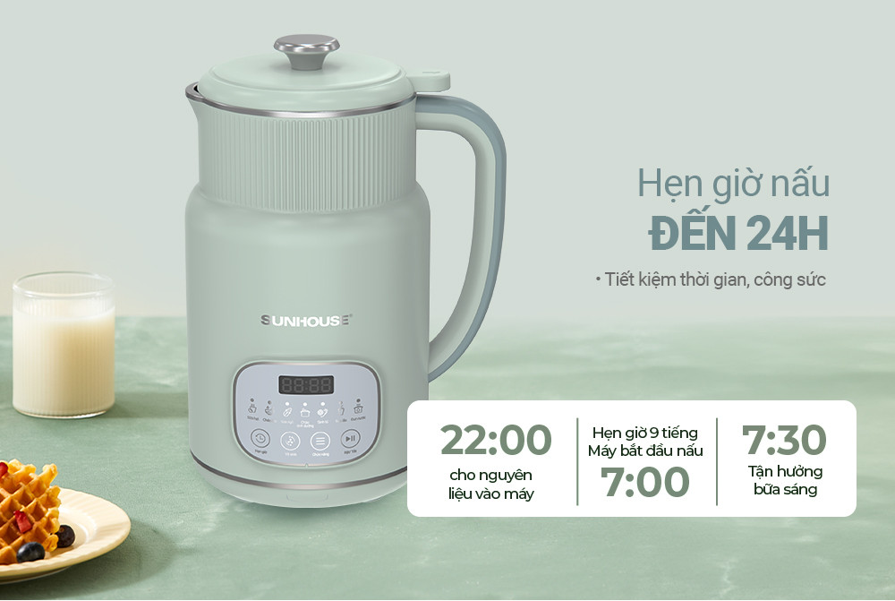 [Live] Sunhouse SHD5260 Multifunctional Nut Milk Maker – 800ml – 2 ...